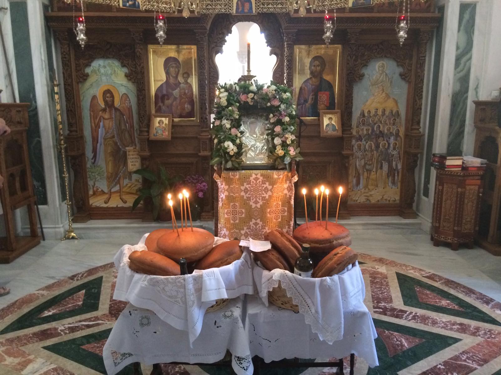 ΕΟΡΤΗ ΠΑΝΑΓΙΑΣ ΟΔΗΓΗΤΡΙΑΣ ΣΤΟΝ Ι.Ν. ΟΣΙΩΝ ΑΓΙΟΡΕΙΤΩΝ ΠΑΤΕΡΩΝ (4.10.2020 ...